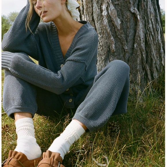 Free People | Sweaters | Free People Hailee Cardi Set Medium Peppery ...